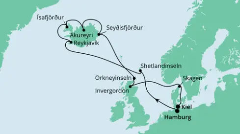 AIDAbella Routen 2023/2024: Übersicht & Angebote | Kreuzfahrt.org