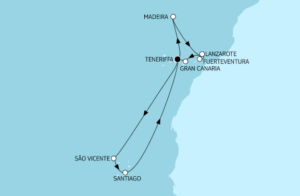 Mein Schiff Herz Routen 2023