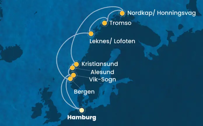 Costa Nordkap-Kreuzfahrt: Routen & Angebote 2025 / 2026 - Kreuzfahrt.org Costa Nordkap-Kreuzfahrt: Routen & Angebote 2025 / 2026 - Kreuzfahrt.org