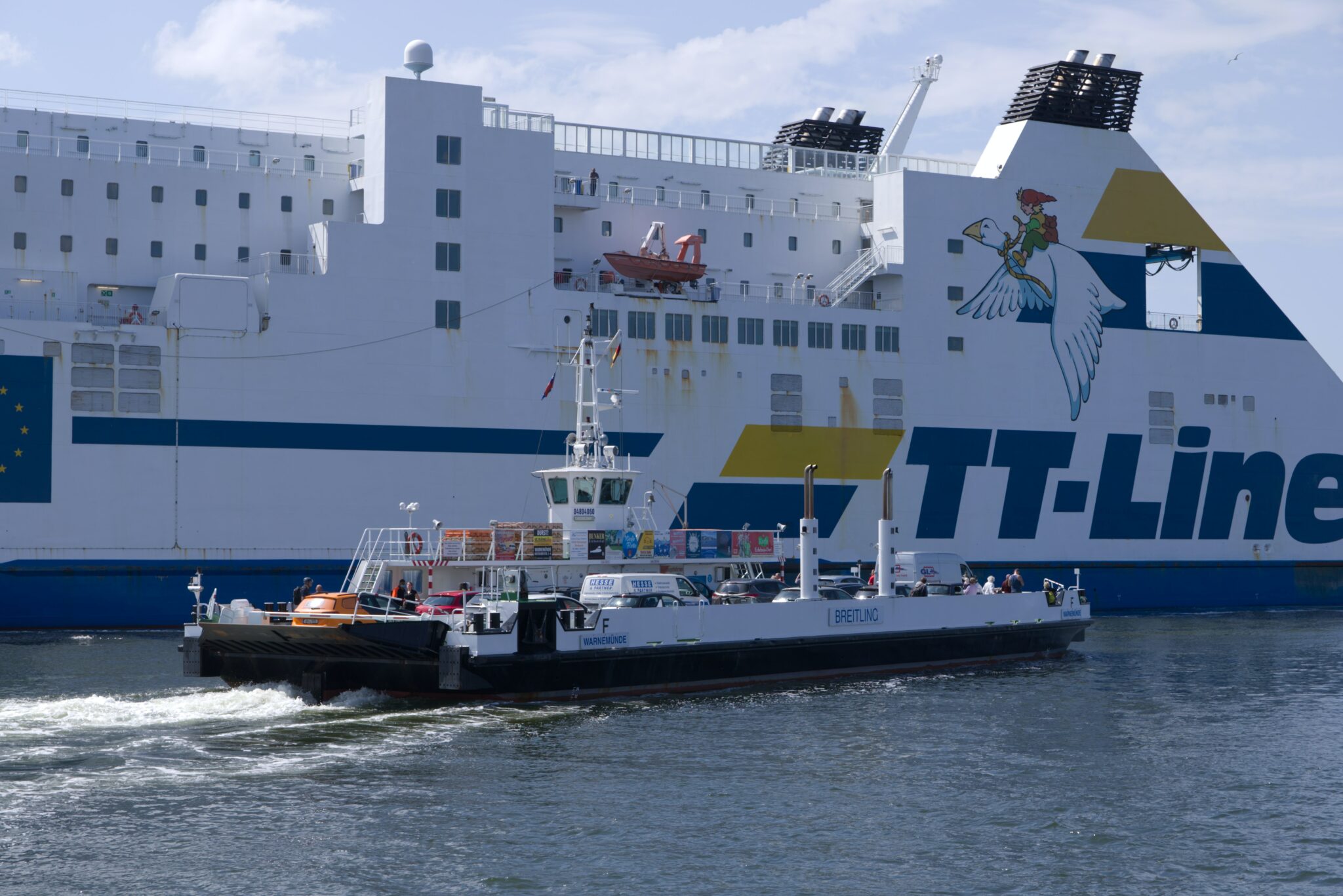 Spannende Fhre Trelleborg Rostock Bildnull